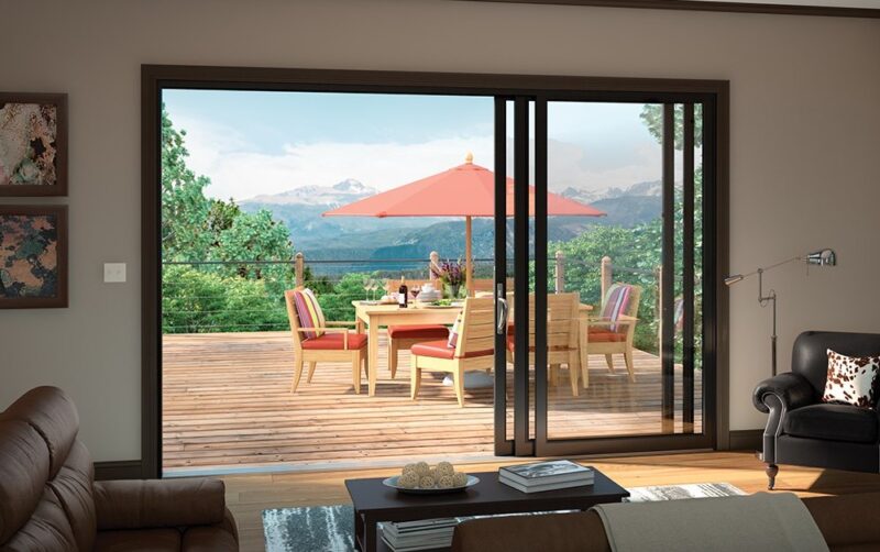 Three Panel Patio Doors